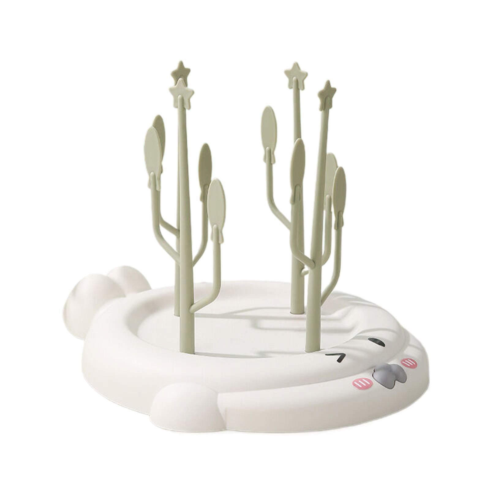 witspace Portable Travel Baby Bottle Drying Rack, Grass Bottle Drying ...