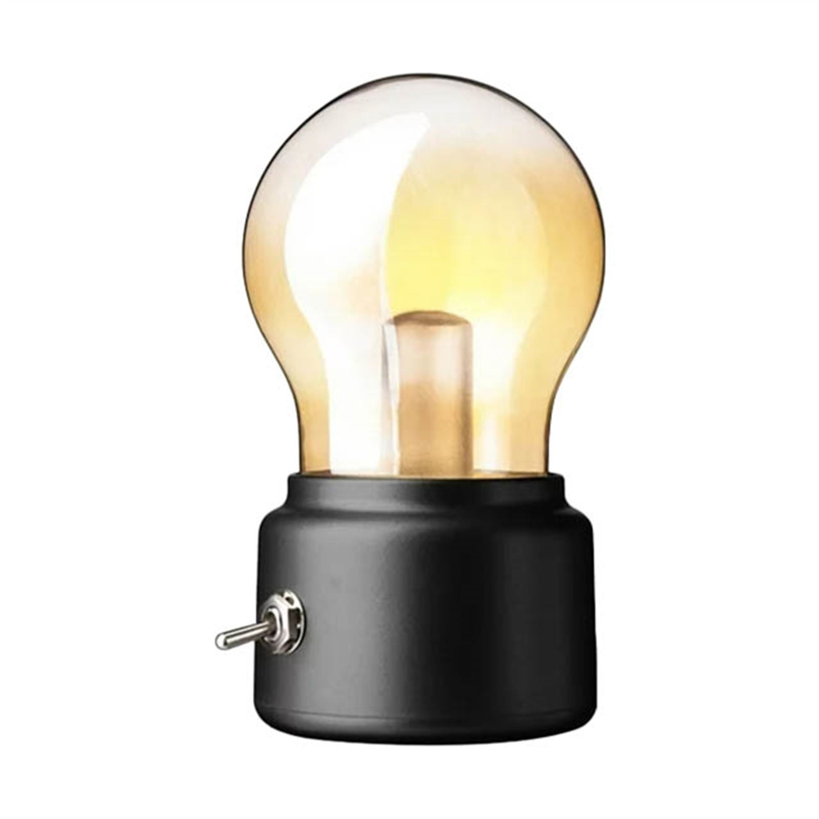 witspace Retro Bulb Light LED Night Lights USB Bright Night Light Soft ...
