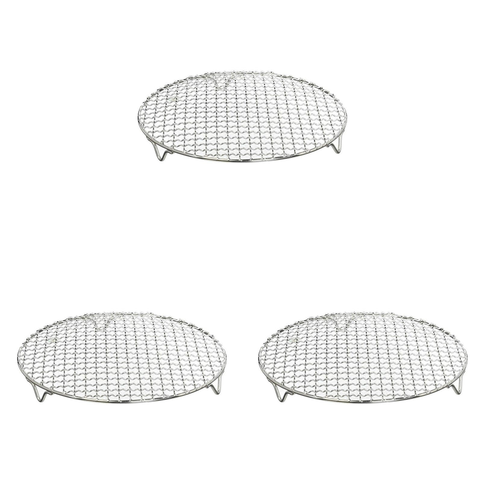 witspace Round Canning Rack Stainless Steel with Legs Dia Heavyweight ...