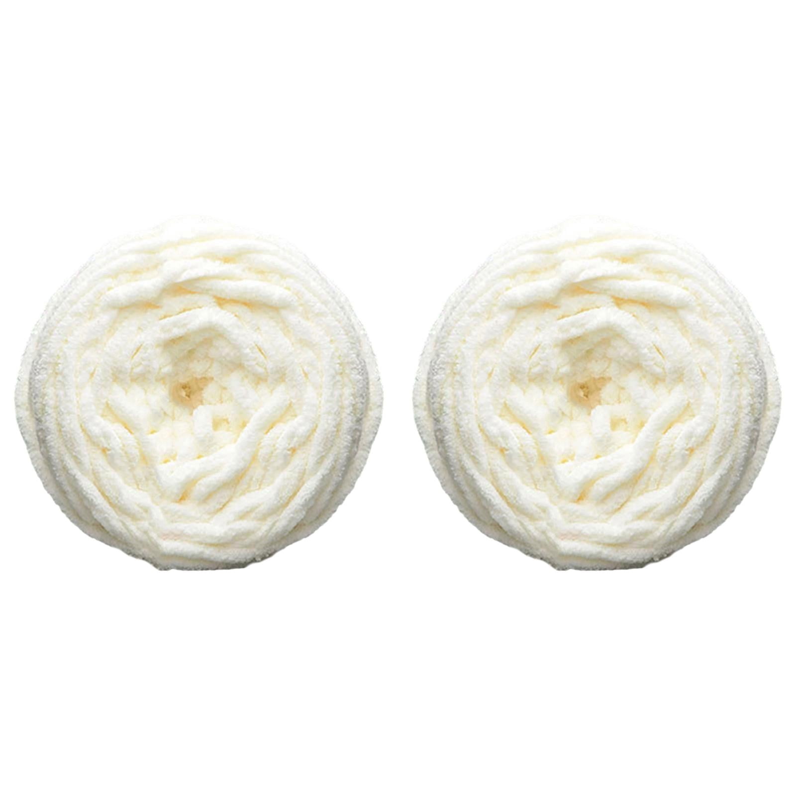 witspace Soft Acrylic Bulky Washable Hand Knitting Yarn, Super Bulky ...