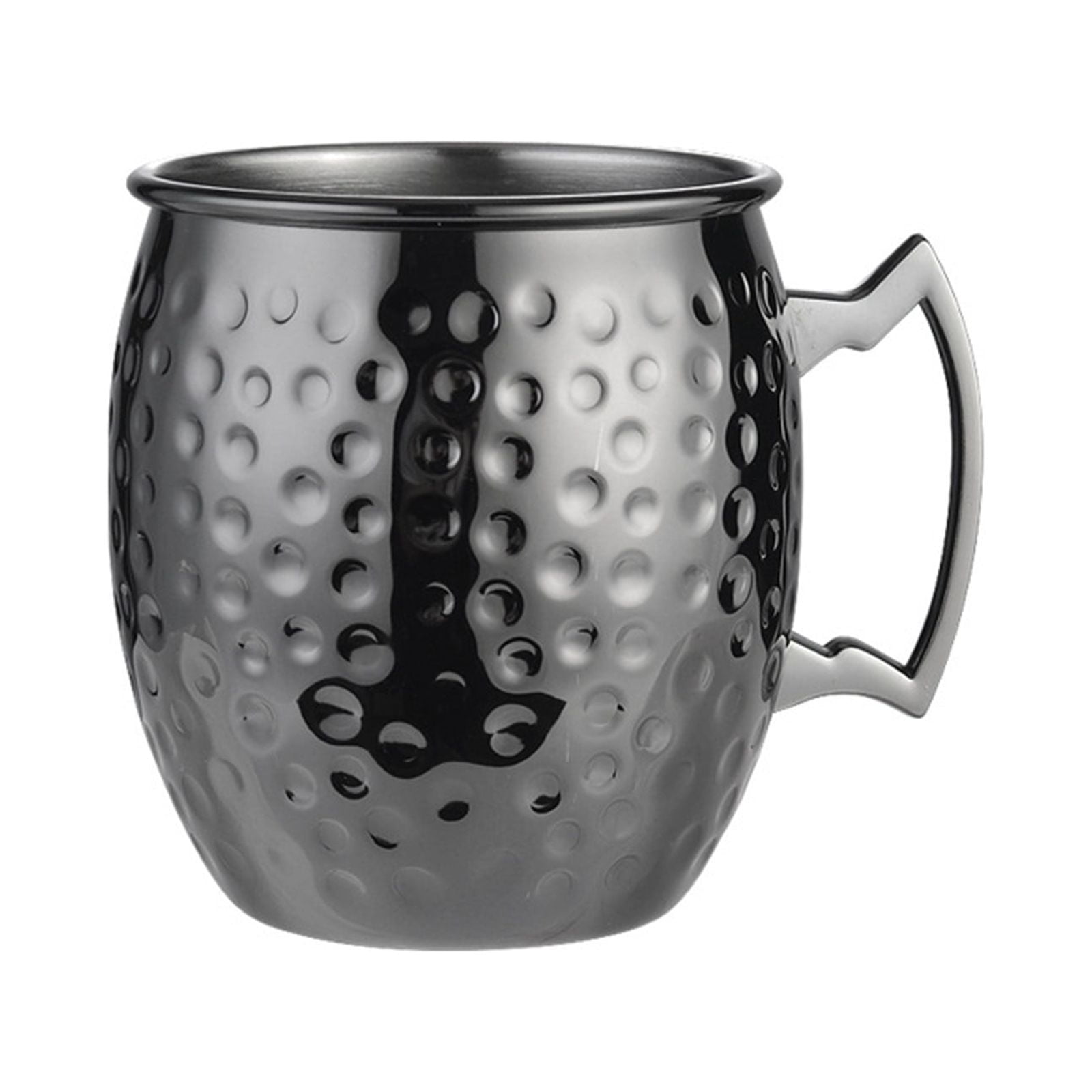 witspace Stainless Steel Coffee Cup with Handle Drinking Juice Glass ...