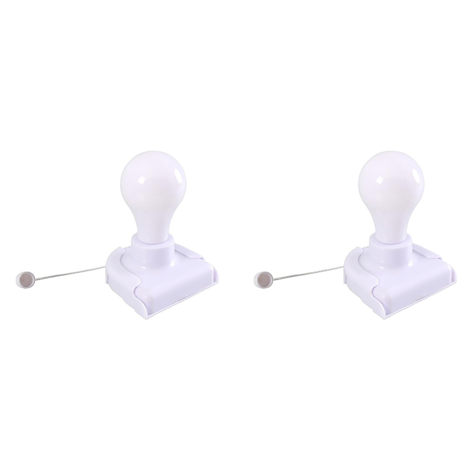 witspace Stick-Up Battery Operated Light Bulb, Battery Powered Wireless ...