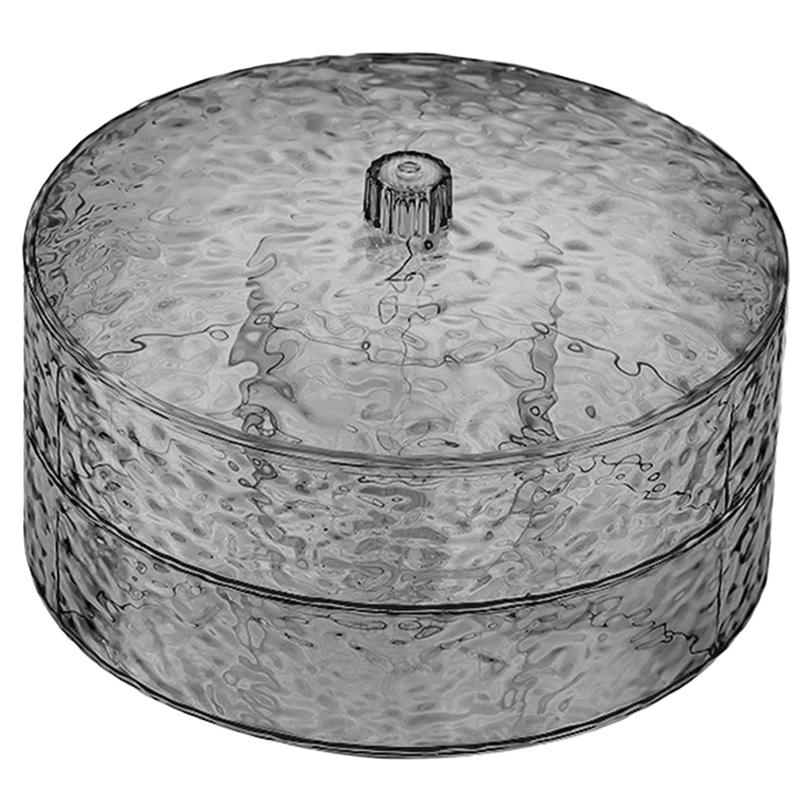 witspace Veggie Platter, Rotating Snack Tray With Lid | Snack Serving ...