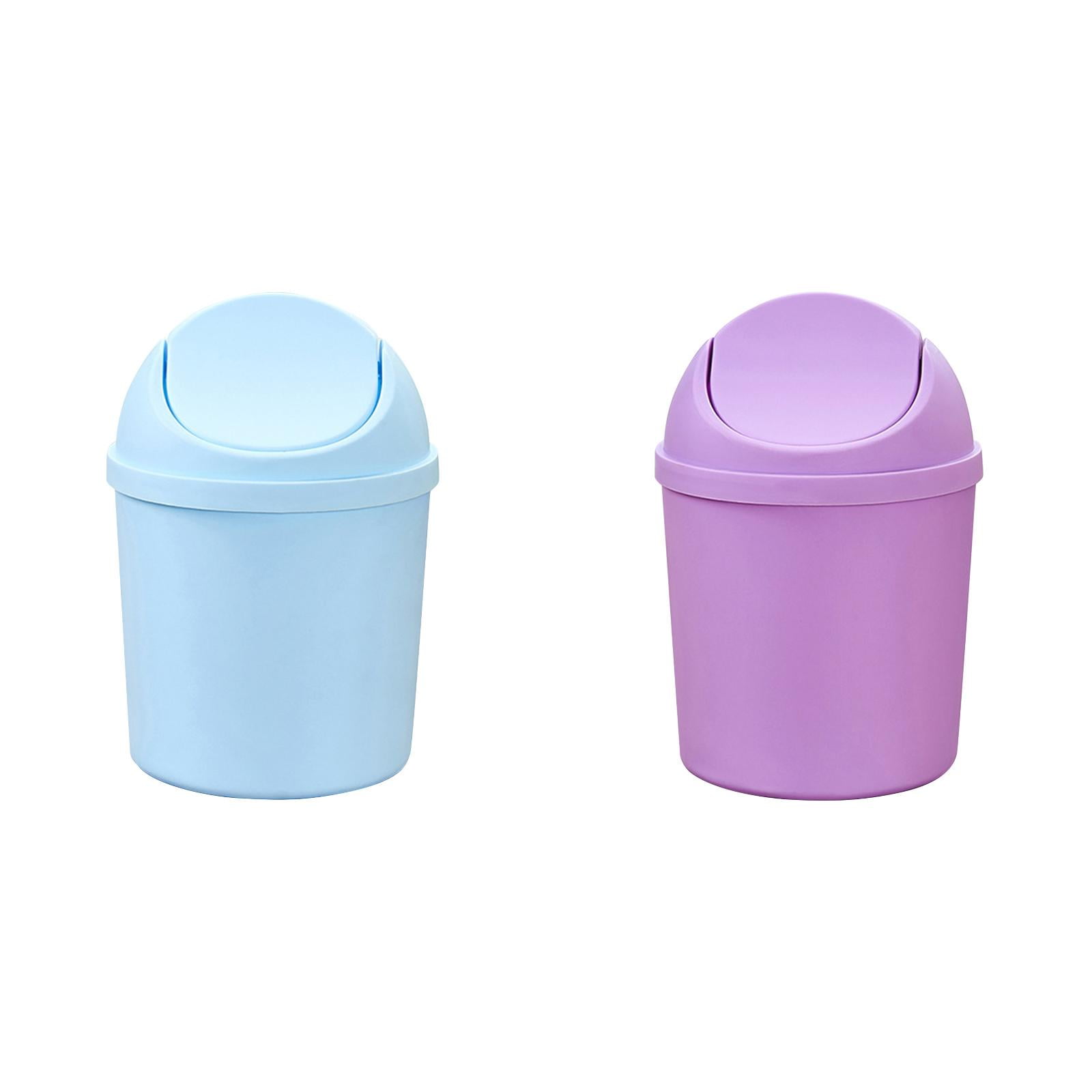 witspace Wastebasket Trash Can - Desktop Mini Plastic Waste Garbage Can ...