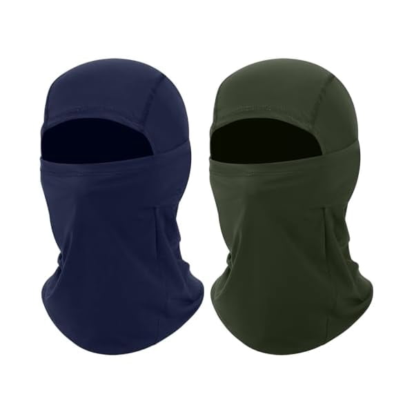 wmincc 2 Pack Cooling Balaclava Summer Face Mask, UV Face Cover Sun ...