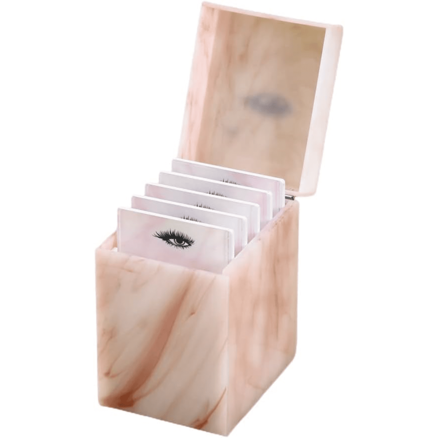 wmqydxg 5 Layers Acrylic Eyelash Storage Makeup Eyelashes Extension ...