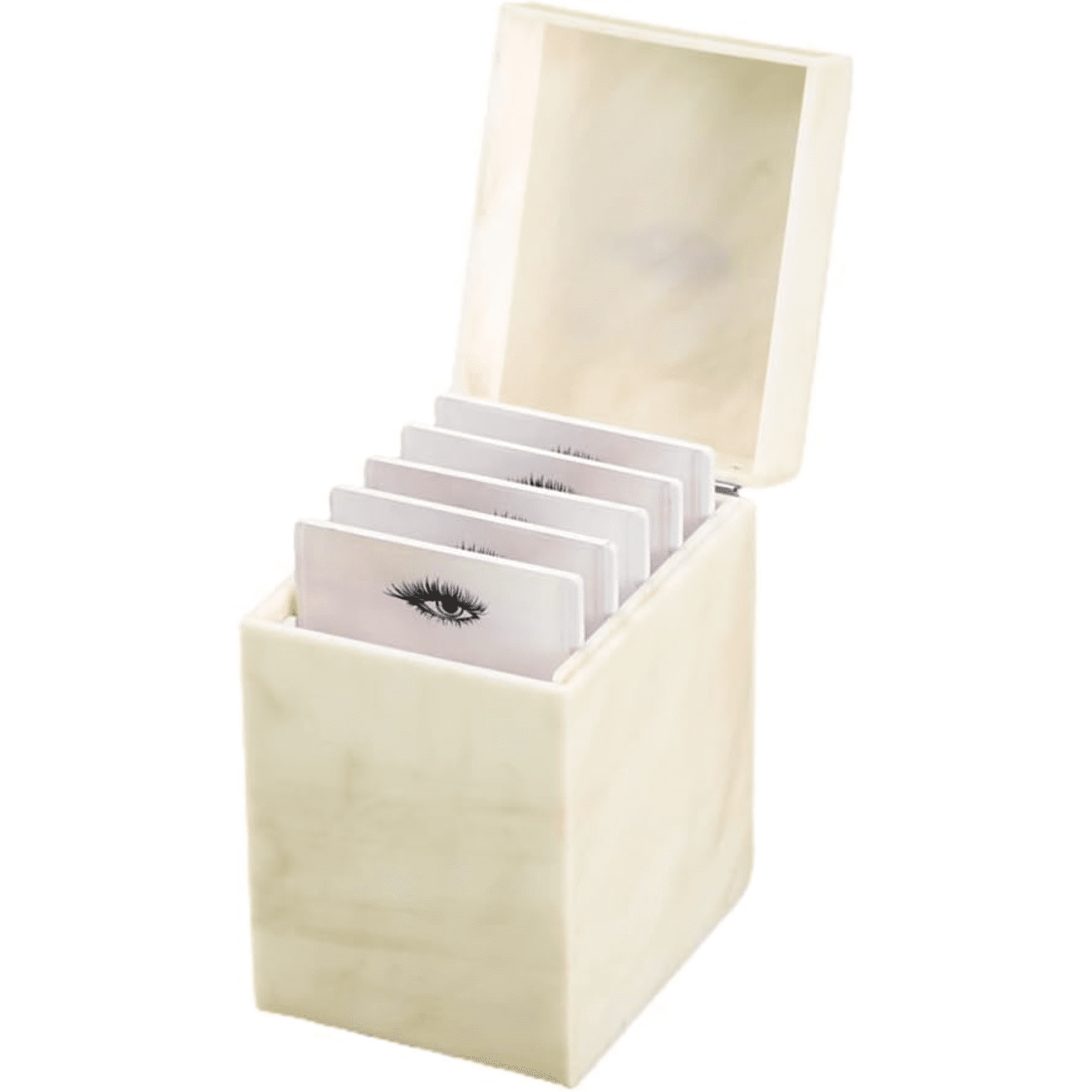 wmqydxg 5 Layers Acrylic Eyelash Storage Makeup Eyelashes Extension ...