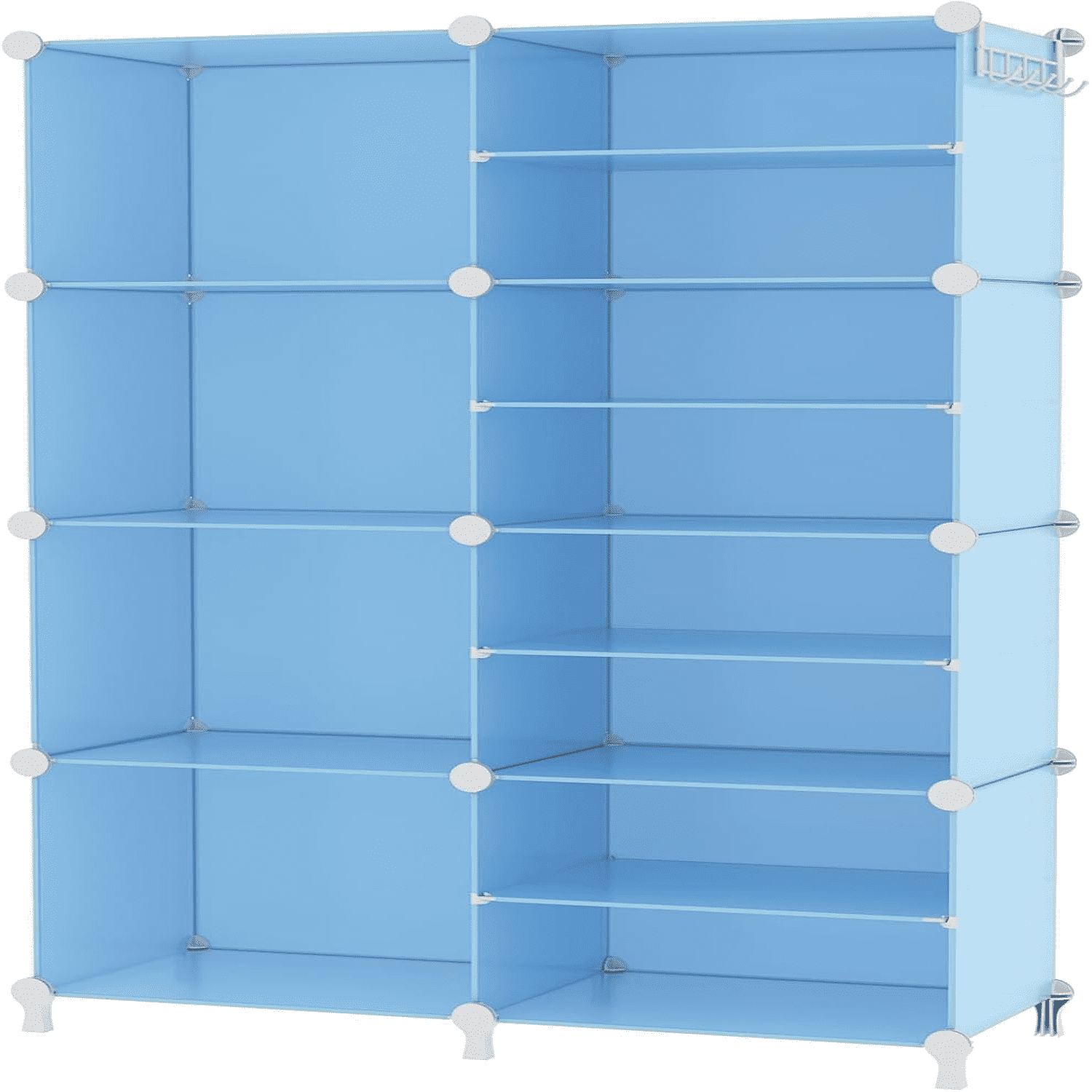 wmqydxg Closet Organizer 8 Cube Storage Shelves Portable Closet Clothes ...
