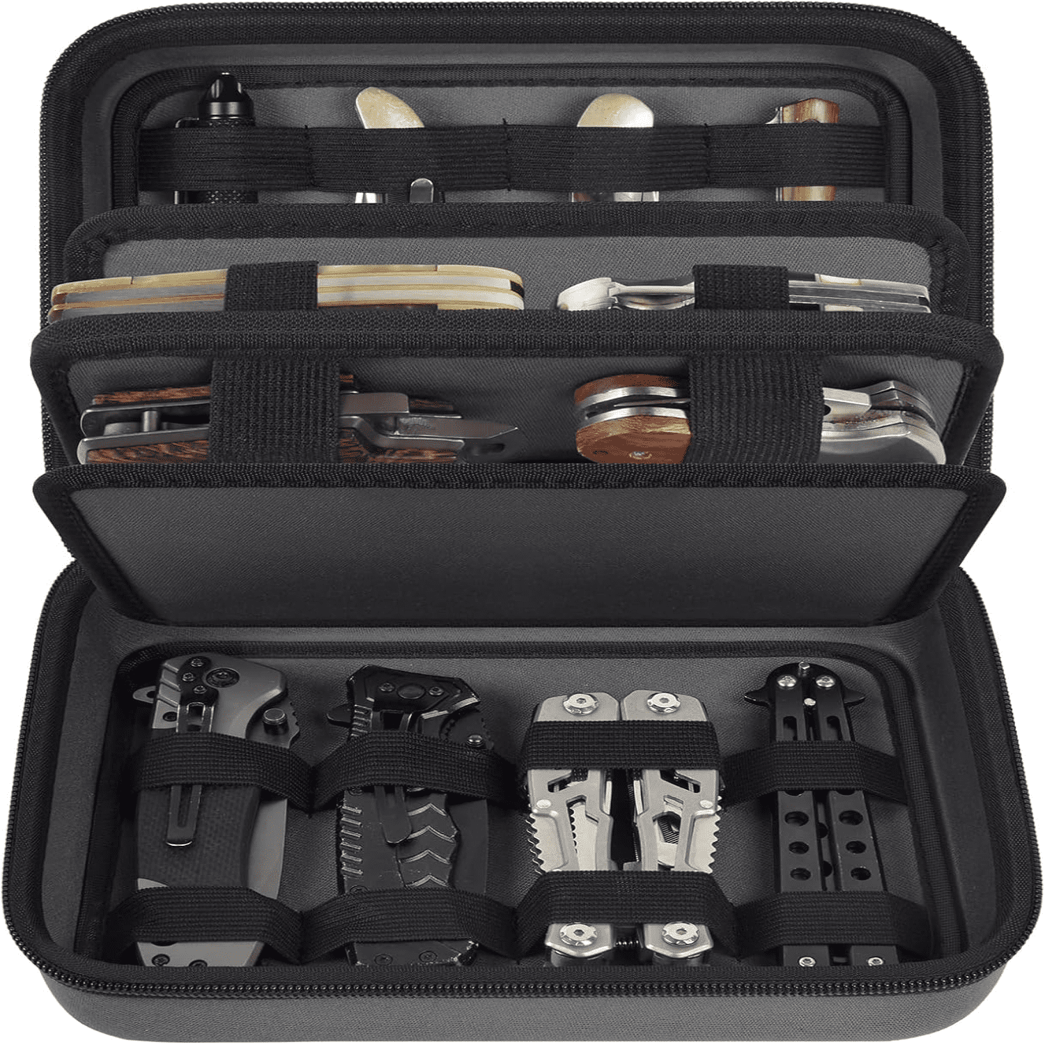 dxynlzq Pocket Knife Display Case for Butterfly Knives 24+ Folding ...