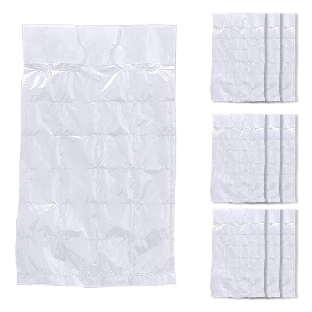 wnpxqnt 10 x Household Disposable Ice Bags Clear Plastic ice Fridge ...