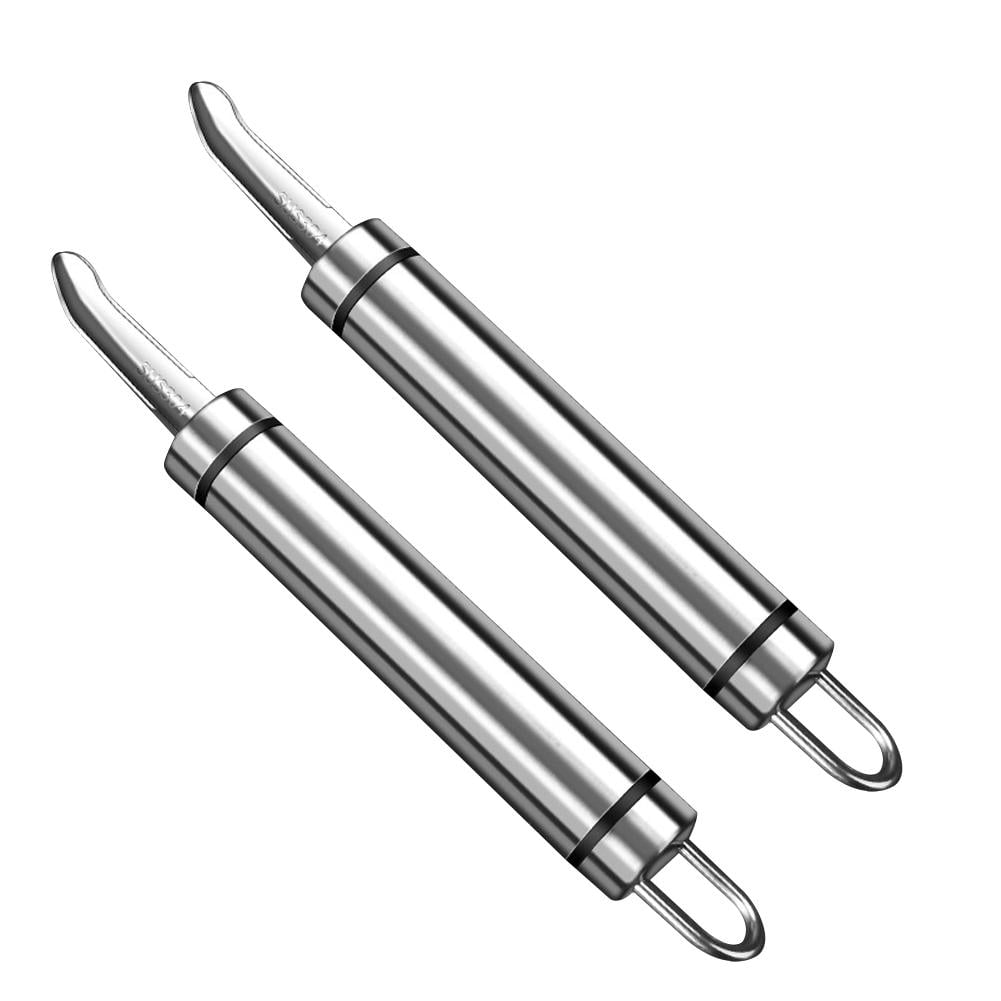 wnpxqnt 2PC Shrimp Deveiner Tool,Stainless Steel Shrimp Deveining Tool ...