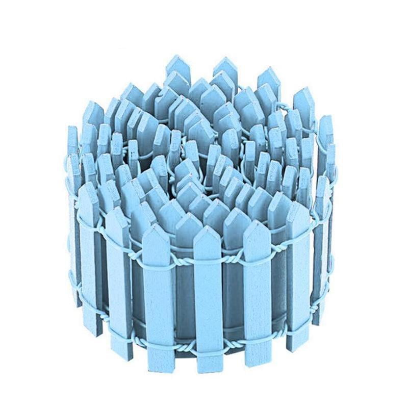 wnpxqnt 35in x 2in DIY Mini Small Fence Barrier Craft Fairy Garden ...