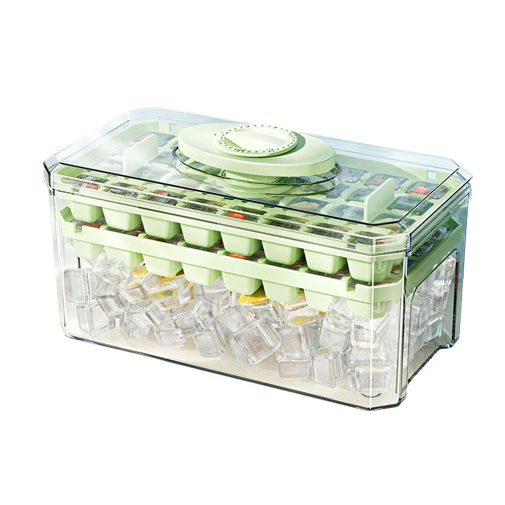 wnpxqnt Ice Grid Mold Ice Making Box Ice Cube Square Tray Diy Ice ...