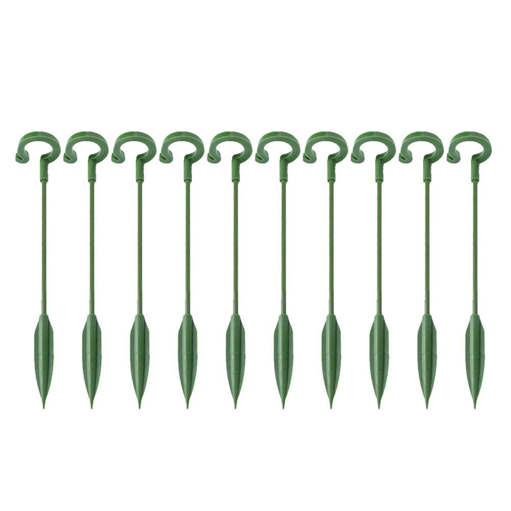 wnpxqnt Plant Support Stakes Garden Flower Support Single Stem Support ...