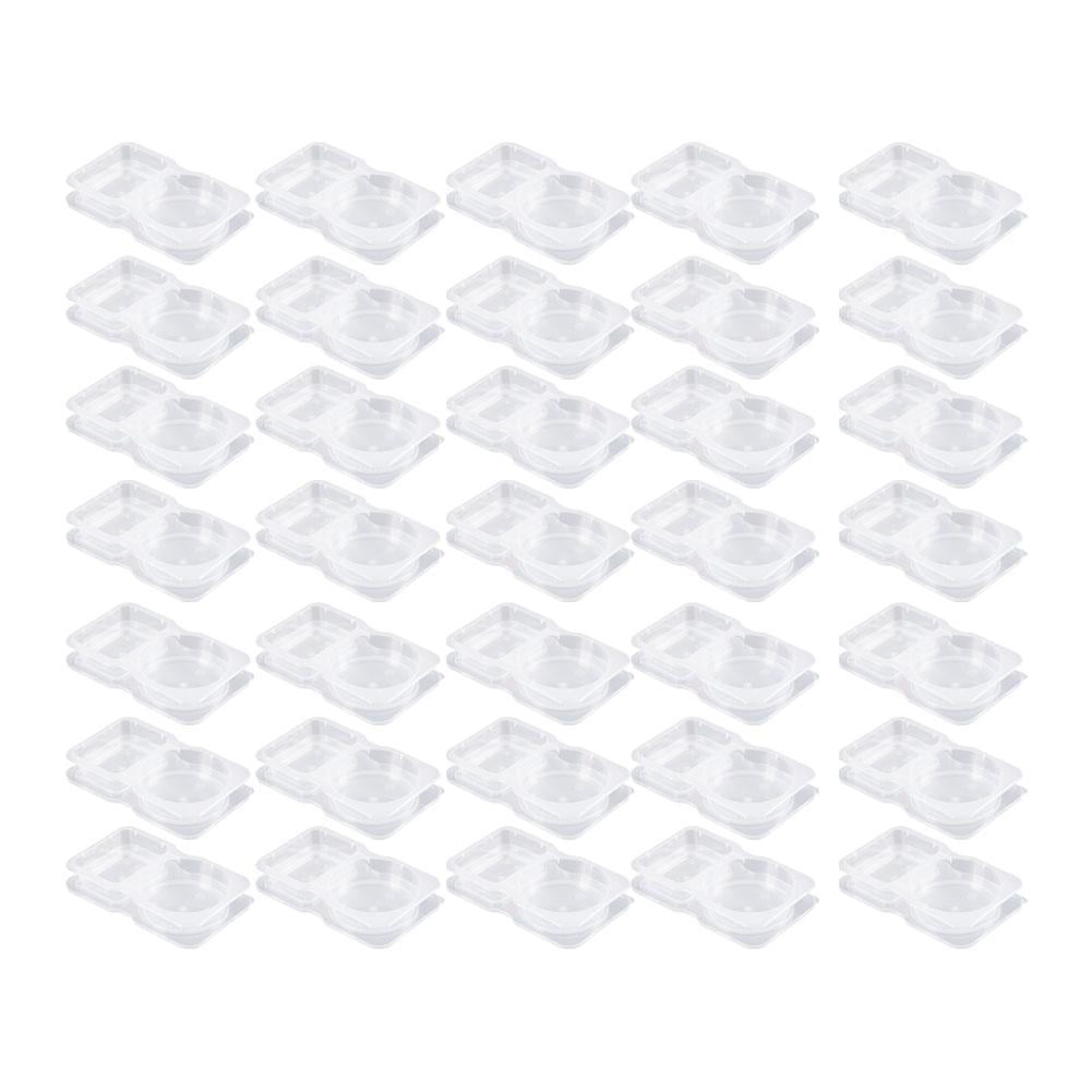 wnpxqnt Reusable Snack Container, Portable Double Compartment Snack ...