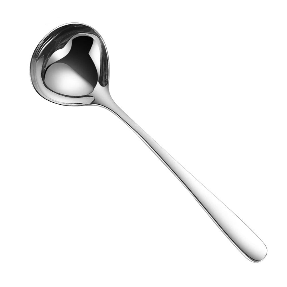 wnpxqnt Stainless Steel Table Spoon Soup Spoon Soup Strainer Large Soup ...