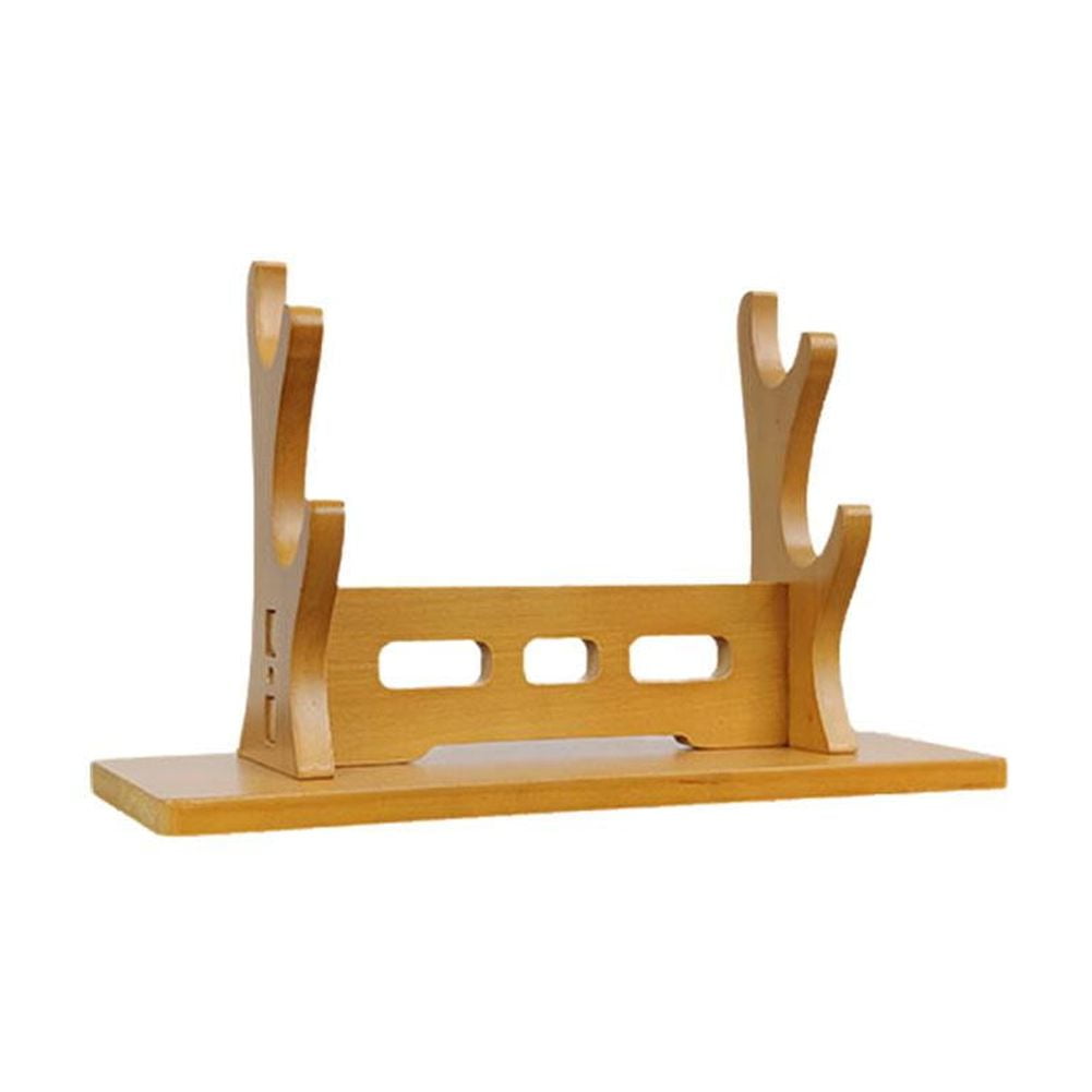 wnpxqnt Wood Flute Stand, Flute Sword Display Stand Desktop Holder ...