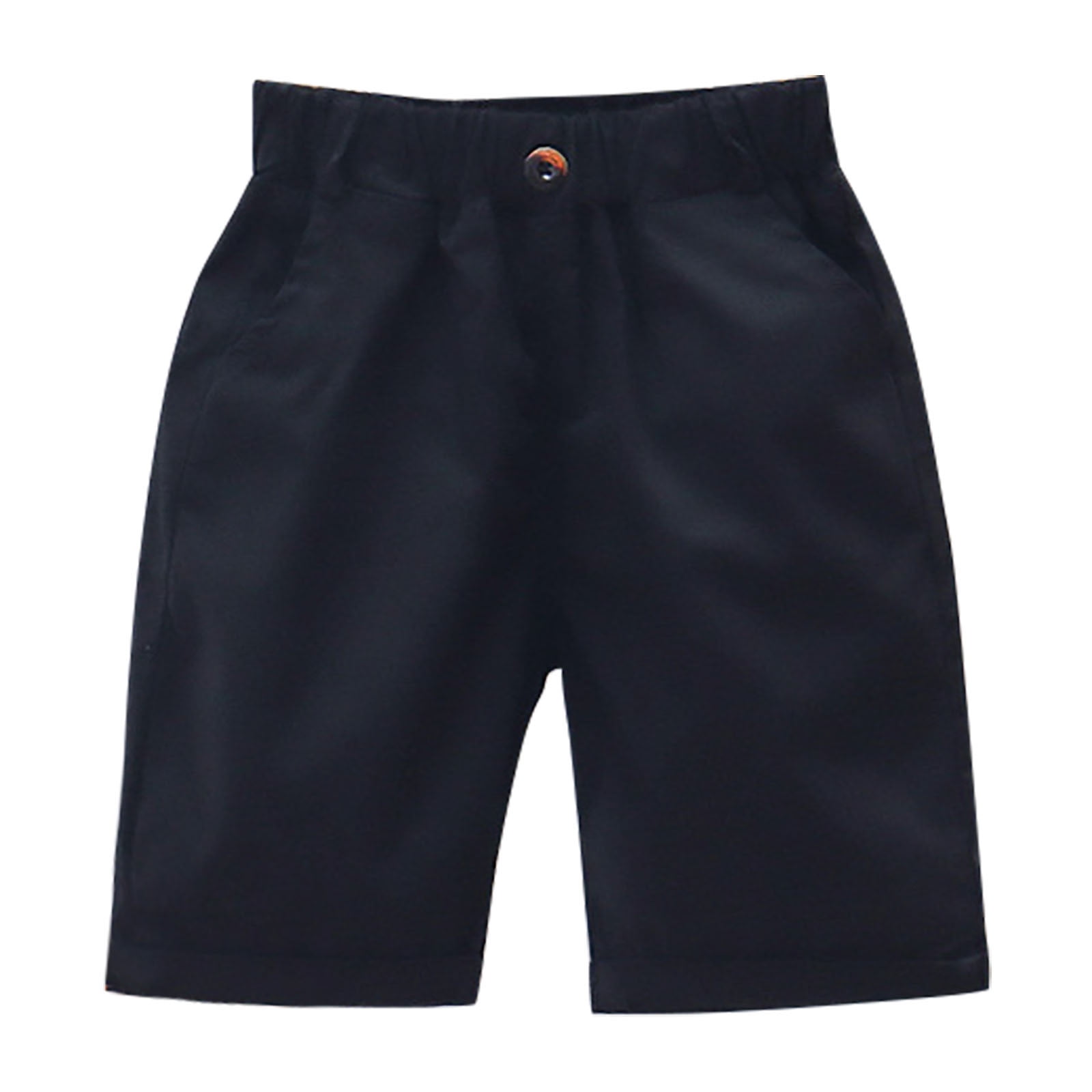 wo-fusoul Boys Uniform Pants (18Months-14Years)Boys' Shorts Kids Casual ...
