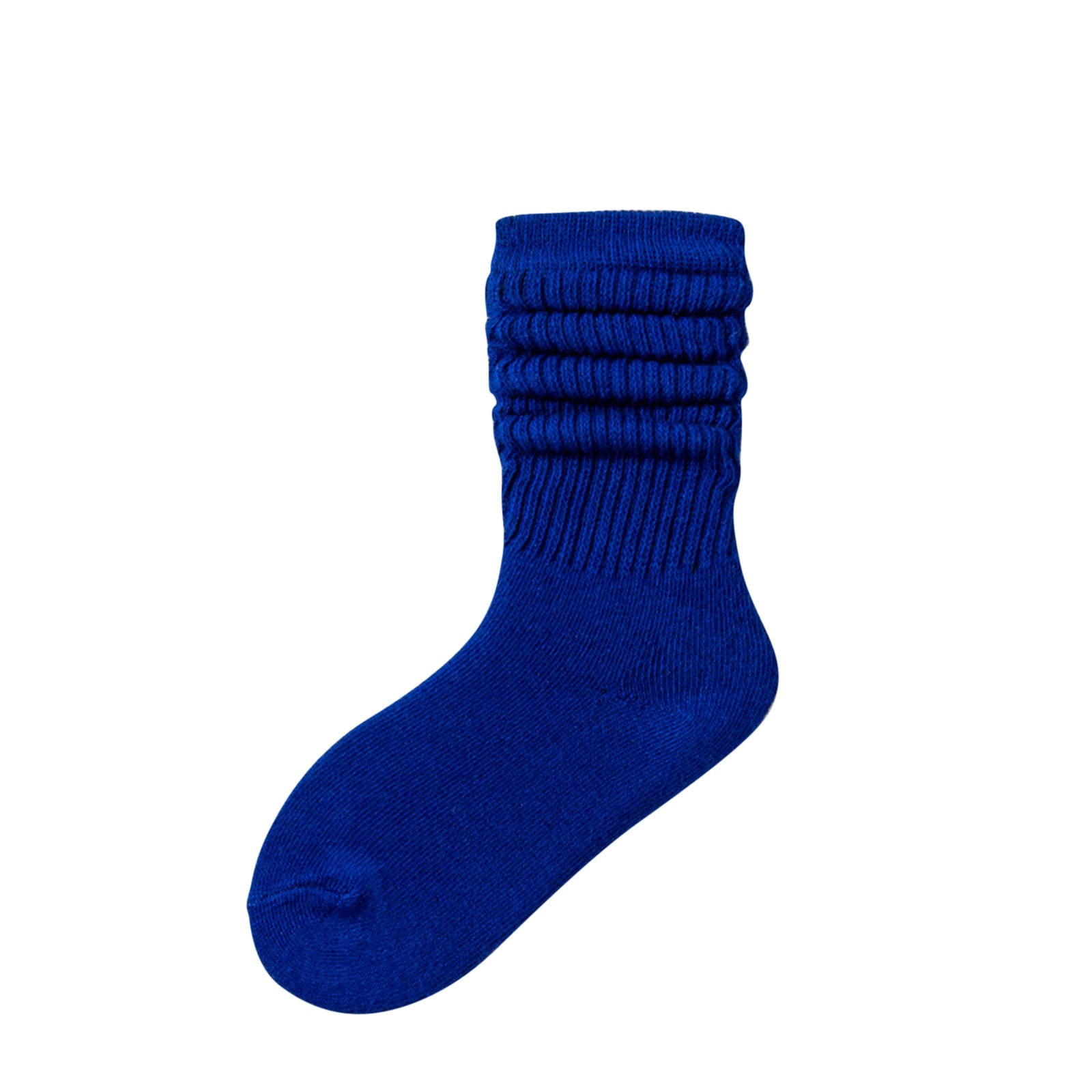 wo-fusoul Unisex Kids and Toddlers' Socks Children's Solid Color Cotton ...