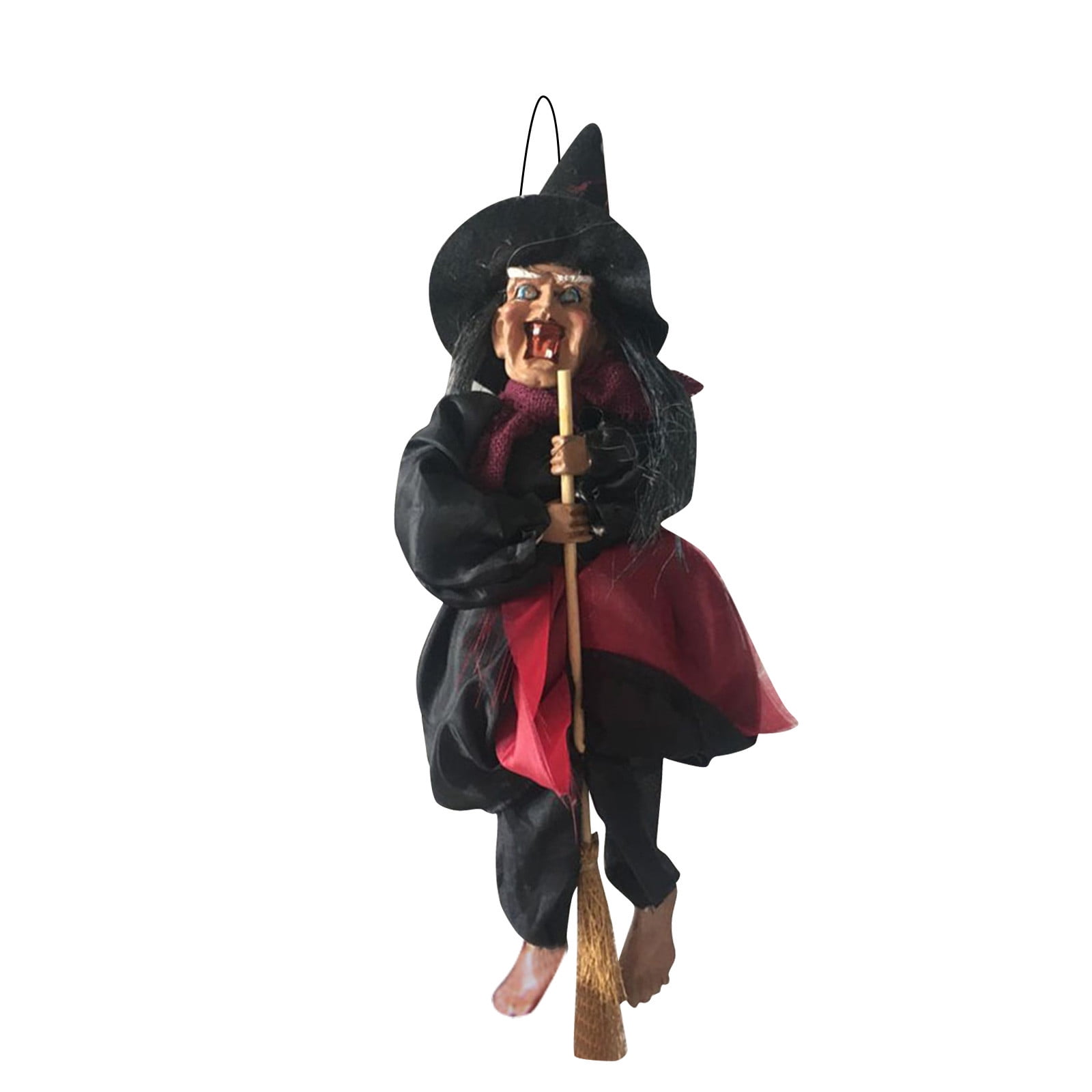 wofedyo Home Decor Doll Witch Party Scene Small Party Props Witch ...