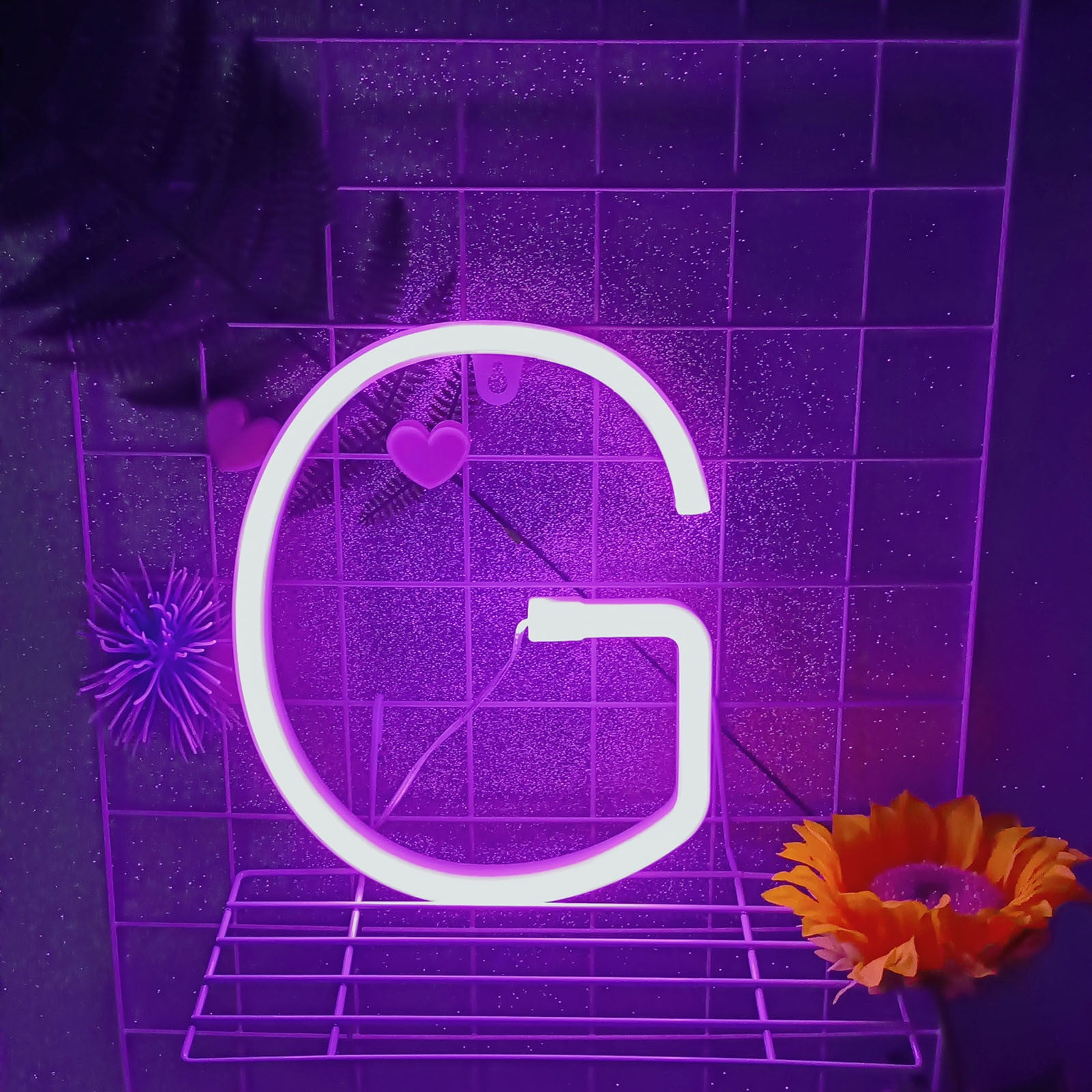 wofedyo LED Neon Lights Alphanumeric LED Decoration Lights LED Sign ...