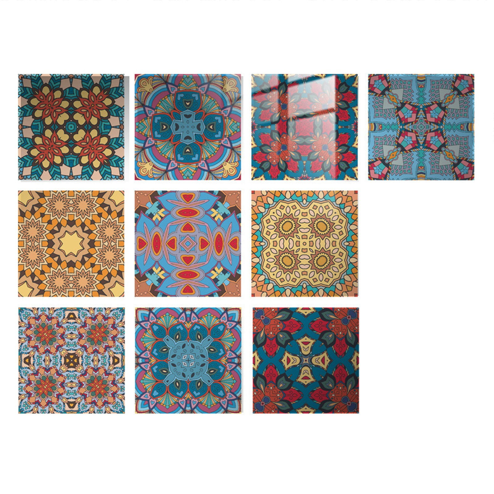 Wofedyo Peel and Stick Ceramic Tile Paste Waterproof Self Adhesive Wall ...