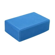 OM141004-Blue Yoga Foam Block 4 in. - Blue - Walmart.com