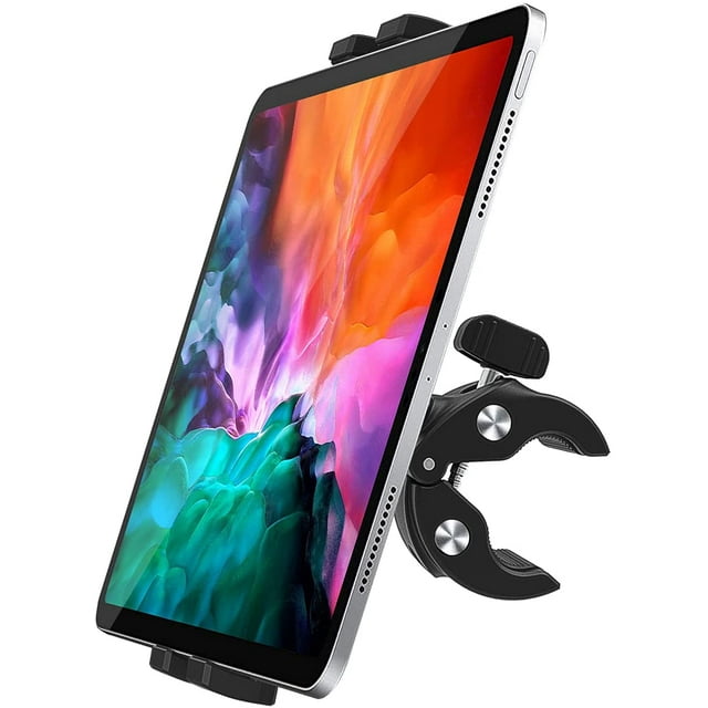 Woleyi Bike & Motorcycle Handlebar Tablet Mount, Suitable for Treadmill ...