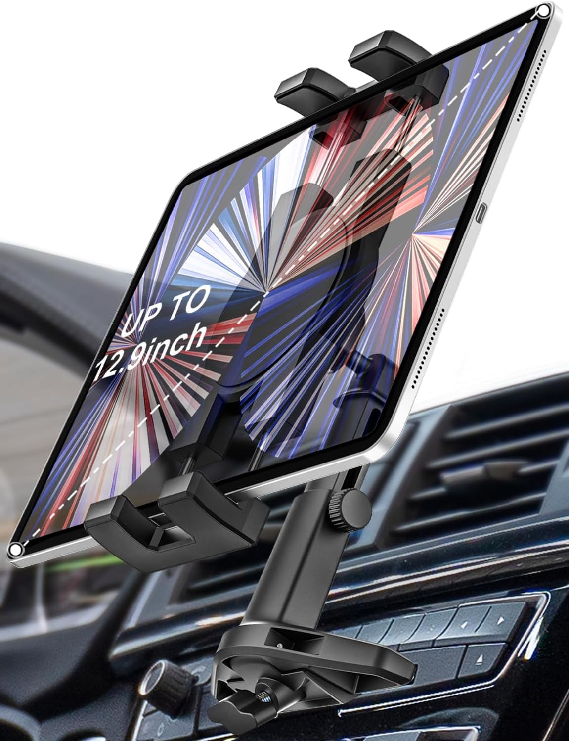 woleyi Car Adjustable Arm CD Slot Tablet Mount,for 4-13" Phones and ...