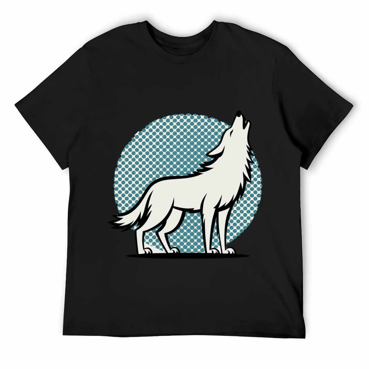 wolf 80Th Birthday 80 Years Old Bday T-Shirt - Walmart.com
