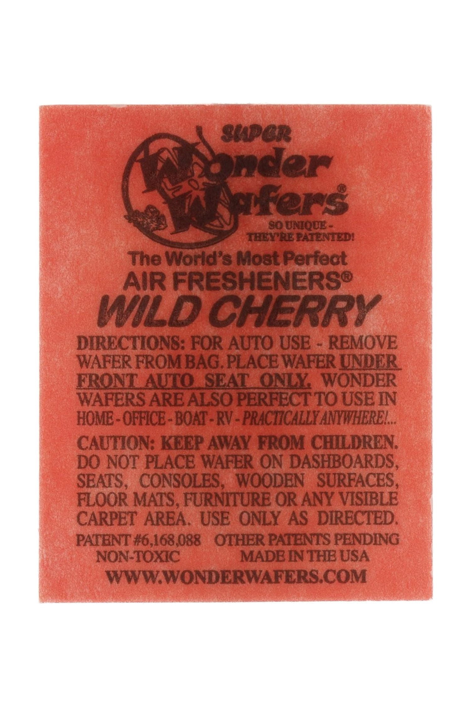 Wonder Wafers 25ct, Individually Wrapped, Long Lasting Wild Cherry Air ...