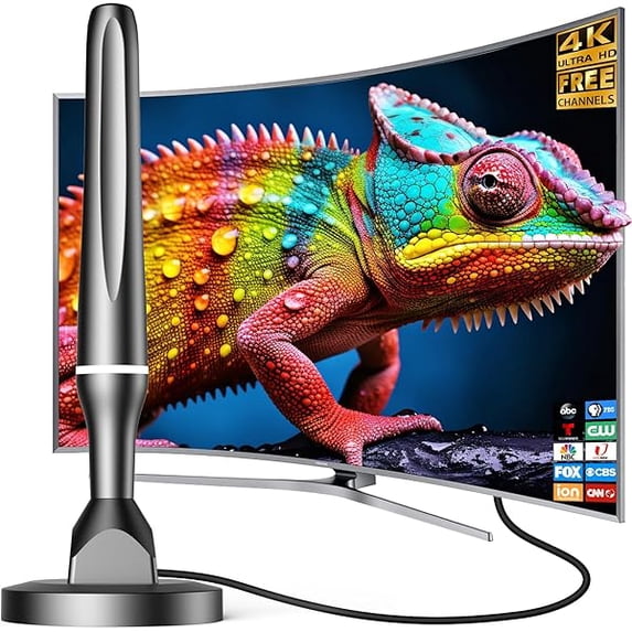 wonima01 2026 TV Antenna Indoor,Antenna for Smart TV for Long Range ...