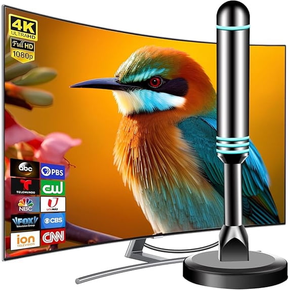 wonima01 Digital Antenna for Smart TV Indoor, TV Antenna for Local ...