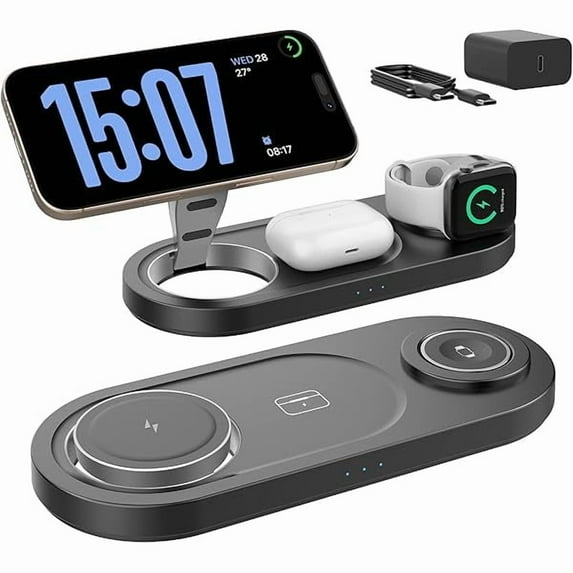 wonima06 2025 "Mdrndock Magnetic 3 in 1 Charging Station Apple,Foldable ...