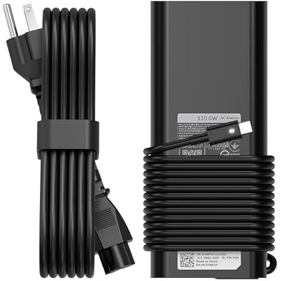 wonima10 130W USB C Charger Compatible with Dell Laptop, Type C AC ...