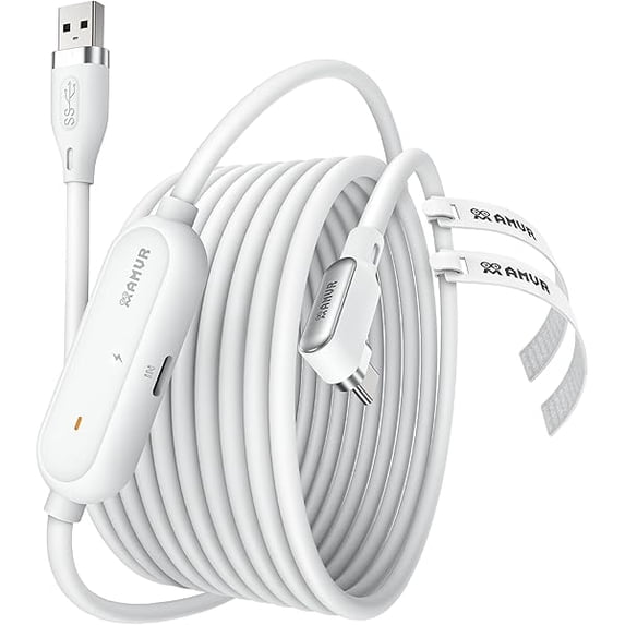 wonima10 16FT(5M) Link Cable Compatible with Meta Quest 3/3S/Pico 4 ...