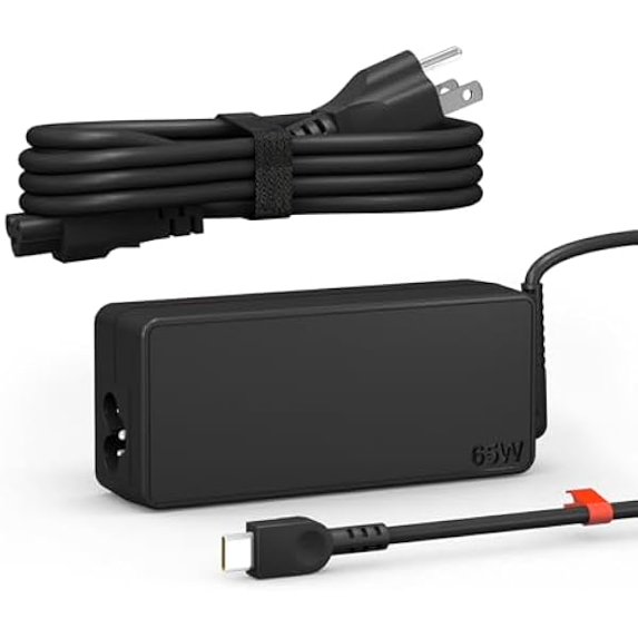 wonima10 65W USB-C Laptop Charger Compatible with Lenovo Yoga ...