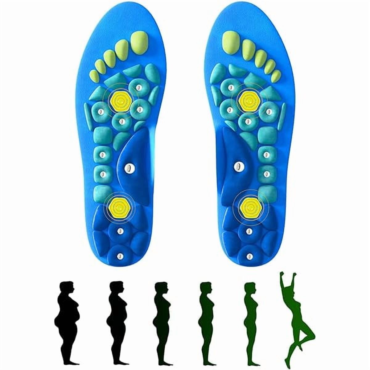 wonima10 Magnetic Insoles, 1 Pair Shoe Insoles for Women Men ...