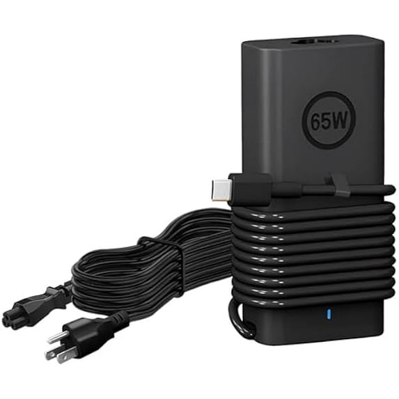 wonima10 New Slim 65W 60W USB C Laptop Charger Compatible with Dell ...