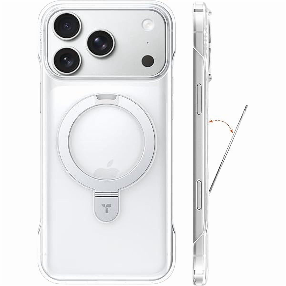 wonima10 Ostand Slim for iPhone 17 Pro Max Case Clear, Upgraded ...