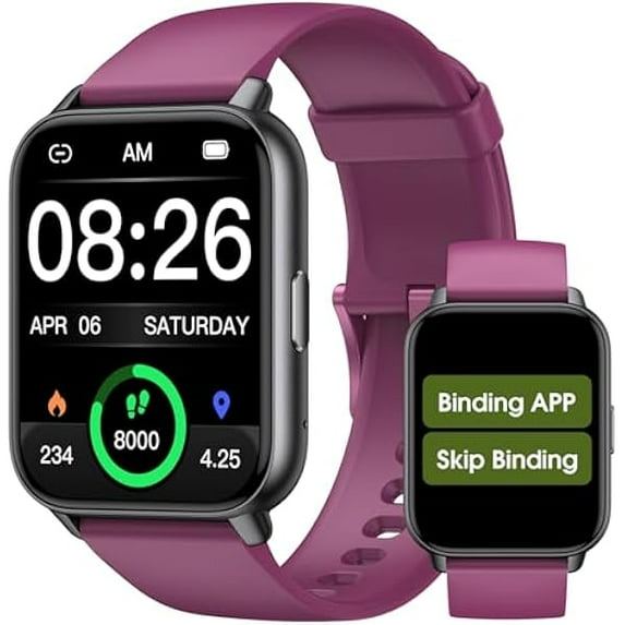 wonima10 Smart Watch No App/Phone Required, Long Battery Life Fitness ...