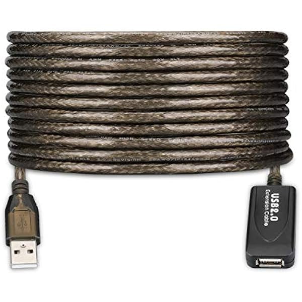 wonima10 USB 2.0 Type A Male to A Female Active Repeater Extension ...