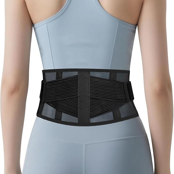wonima10 Ultra-Thin & Lightweight Back Brace for Lower Back Pain ...