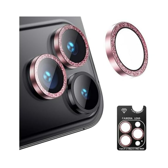 wonima10 for iPhone 17 Pro Max/iPhone 17 Pro Camera Lens Protector, 9H ...