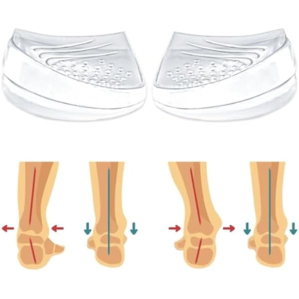 wonima66 2 Layers Adjustable Heel Wedge Inserts for Supination ...