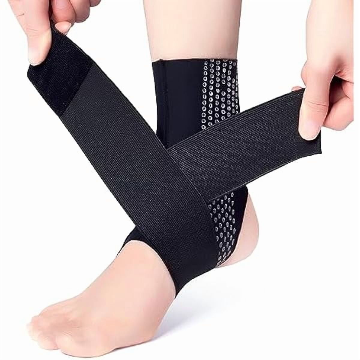 wonima66 Ankle Brace, Adjustable Breathable Compression Ankle Support ...