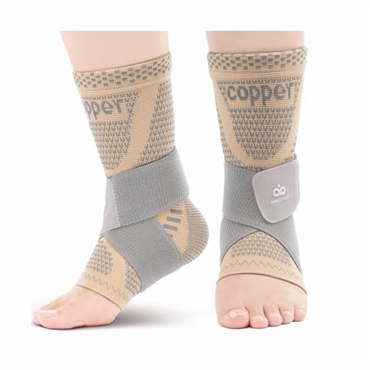 wonima66 Ankle Brace for Sprained Ankle Compression Sleeve, 2 Pack ...