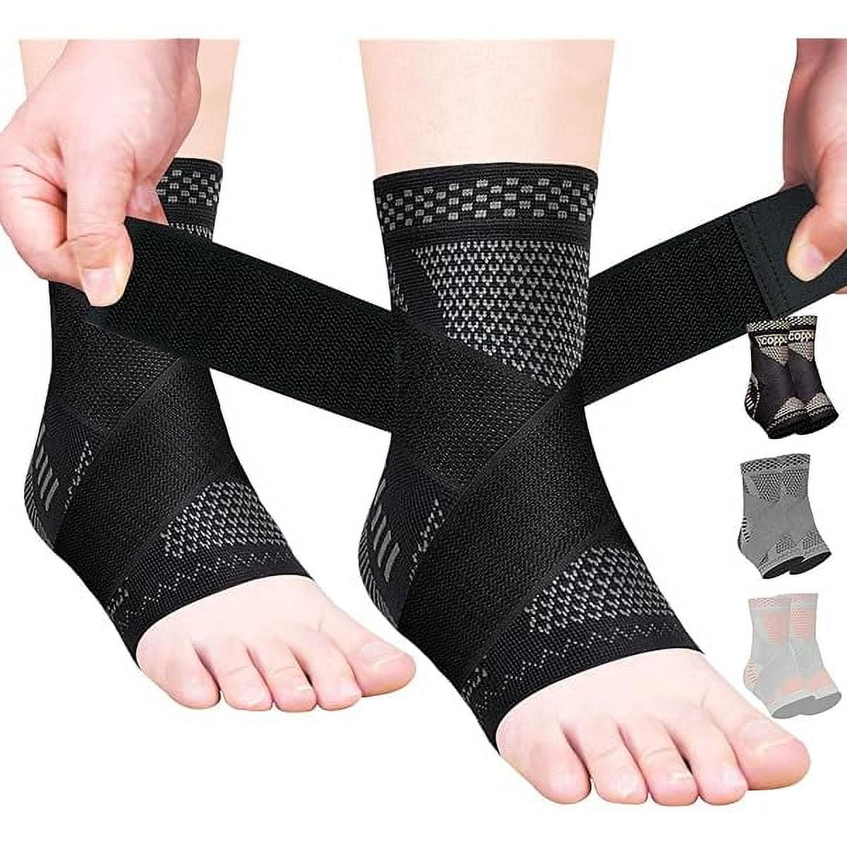 wonima66 Ankle Brace for Women an Men Adjustable Compression Sleeve ...