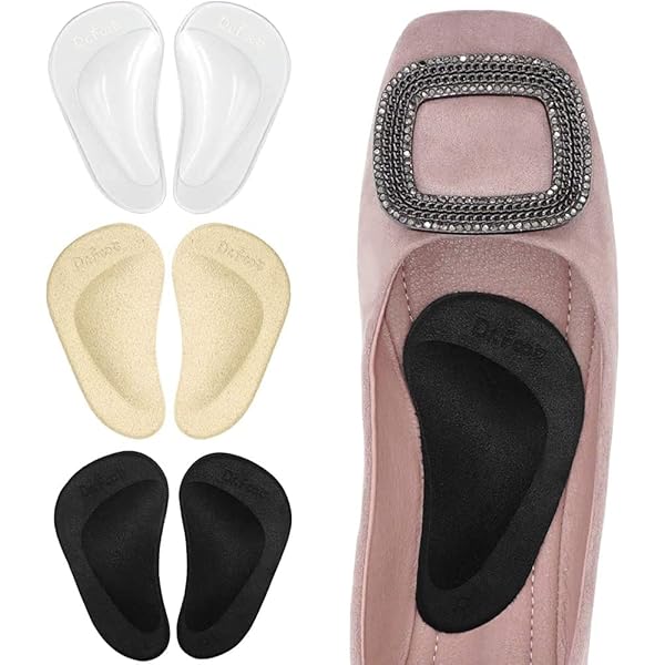 wonima66 Dr. Foot's Arch Support Shoe Inserts for Flat Feet, Gel Arch ...