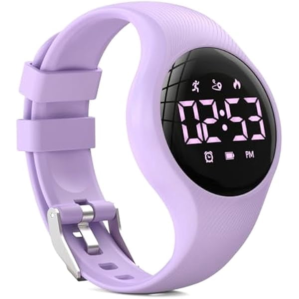 wonima66 Kids Digital Pedometer Watch, Step Counting Watch, Fitness ...